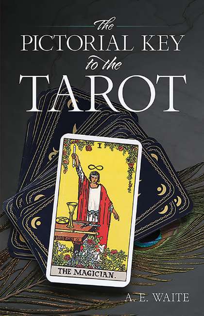 PICTORIAL KEY TO THE TAROT (black cover) – deep books